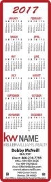 Magnetic 12 Month Calendar 7 in. x 2 in. - KWPrinters.com